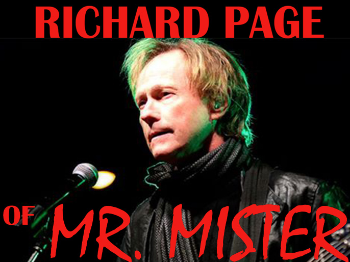 Richard Page of Mr. Mister - 80s in the Desert